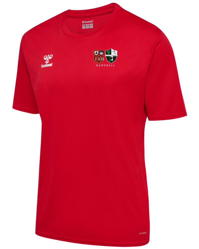 Maillot Hummel Rouge pour Homme - JS Bonifacio | EKINSPORT