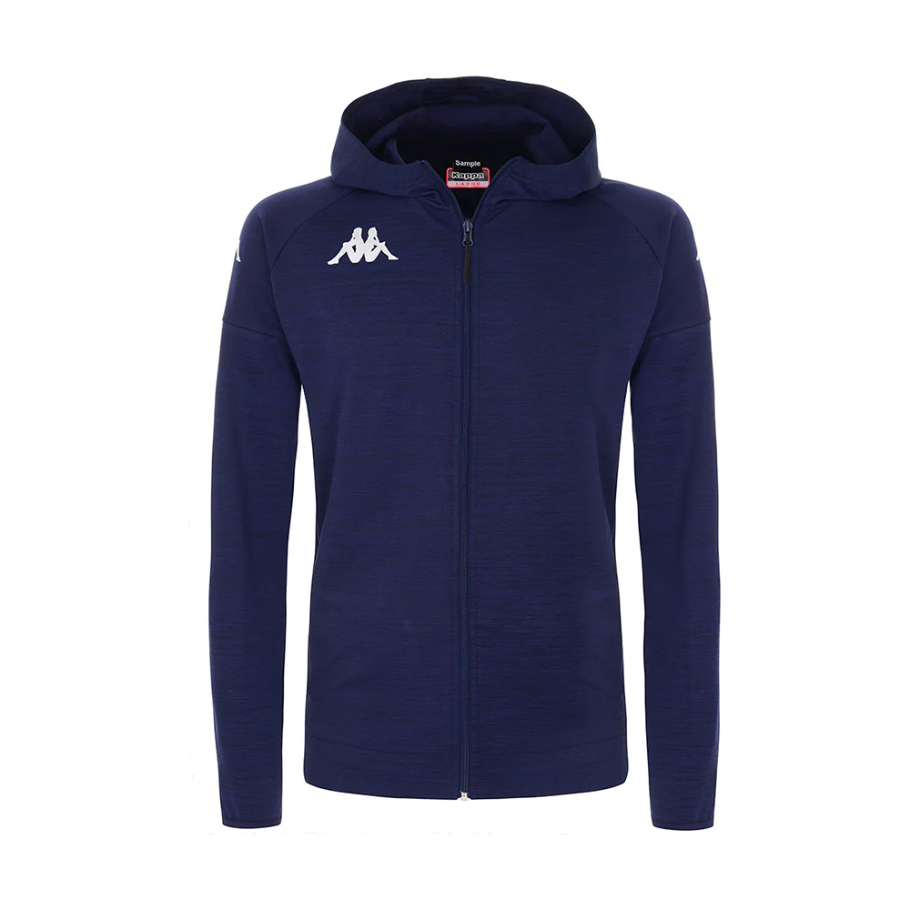 Sweat zippé à capuche Kappa VENEZIA Bleu pour Homme - 3115IJW-193 ...