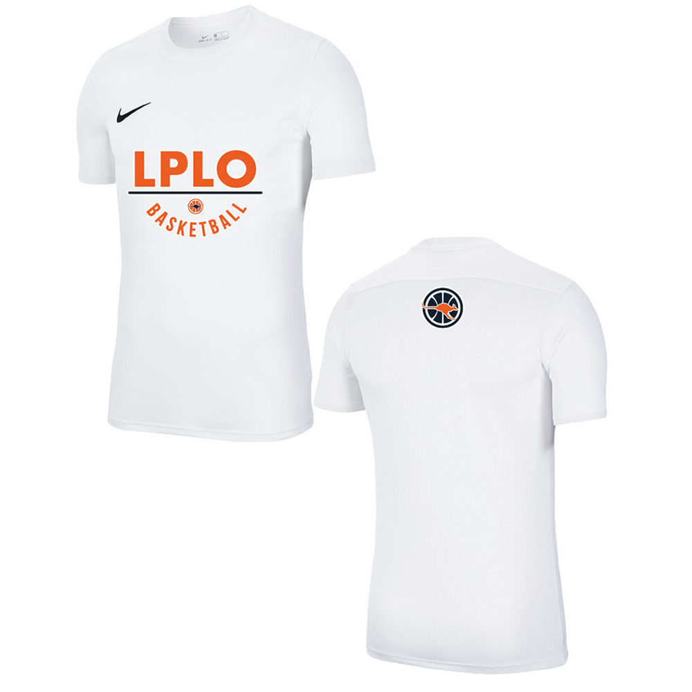 Maillot Nike Blanc pour Enfant - LPLO Basketball Geneve | EKINSPORT