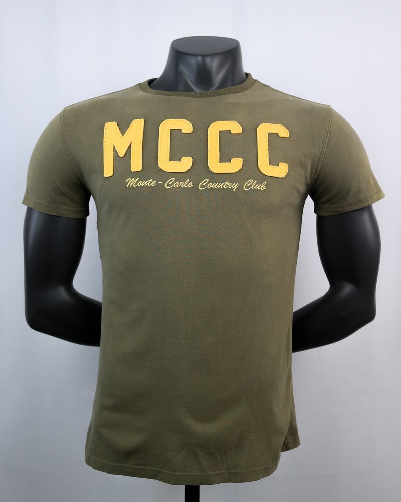 Tee-shirt MCCC Patch Military pour Homme - Monte-Carlo Country Club ...