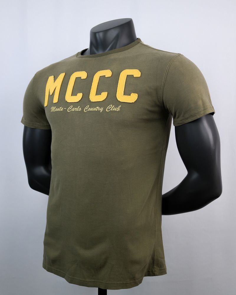 Tee-shirt MCCC Patch Military pour Homme - Monte-Carlo Country Club ...