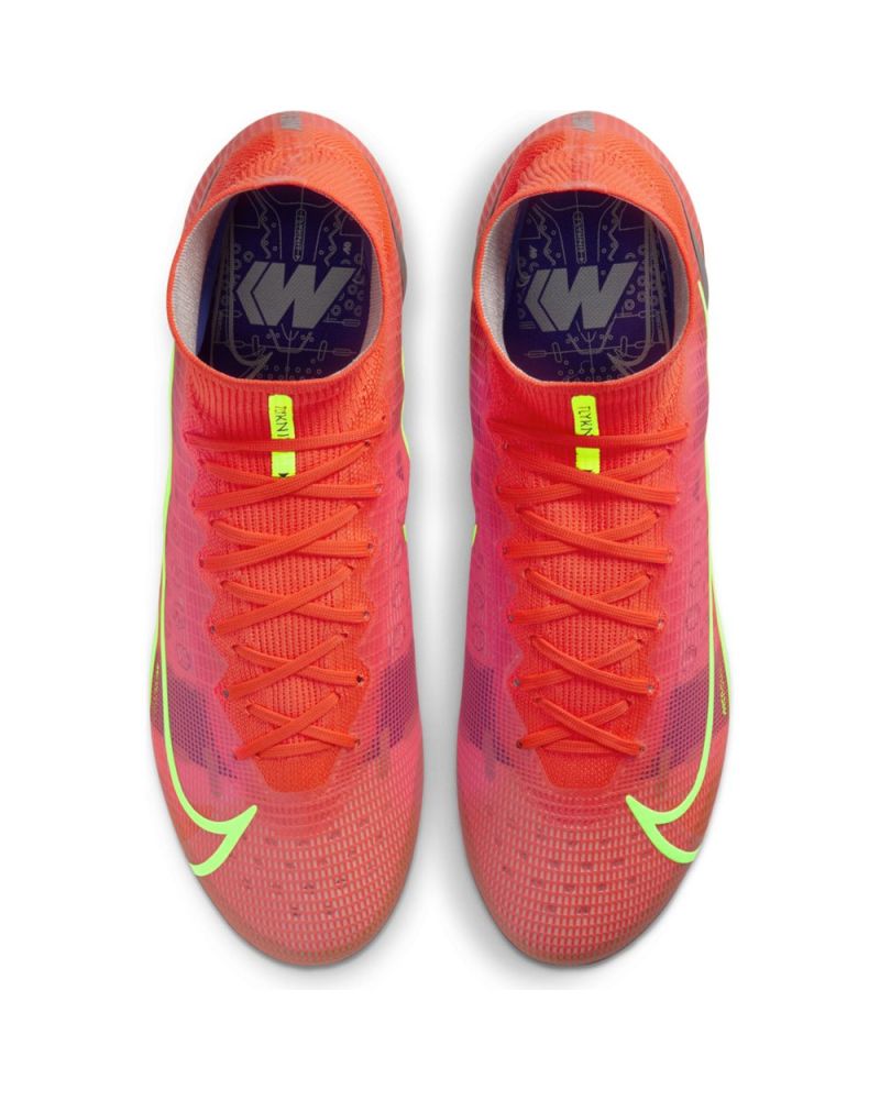 Chaussures de football Nike Mercurial Superfly 8 Elite FG Rouges ...