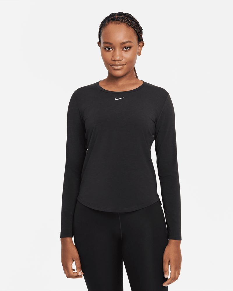 Nike Dri-FIT UV One Luxe Langarmshirt für Frauen - DD0620-010 - Schwarz | EKINSPORT