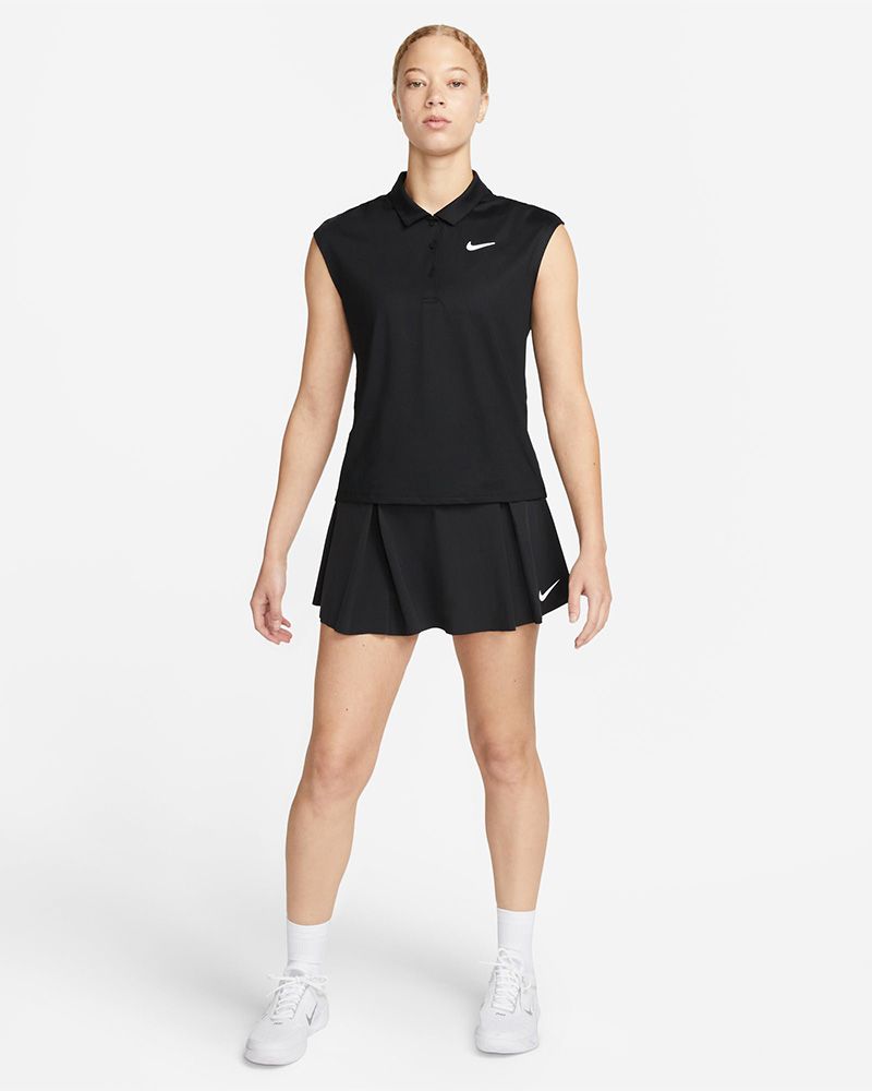 Falda de Tenis Nike Dri-FIT Advantage Negro, Mujer - DX1421-010 | EKINSPORT