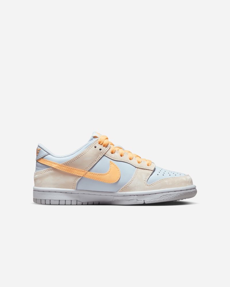 Chaussures Nike Dunk Low Blanc & Gris pour Enfant | EKINSPORT