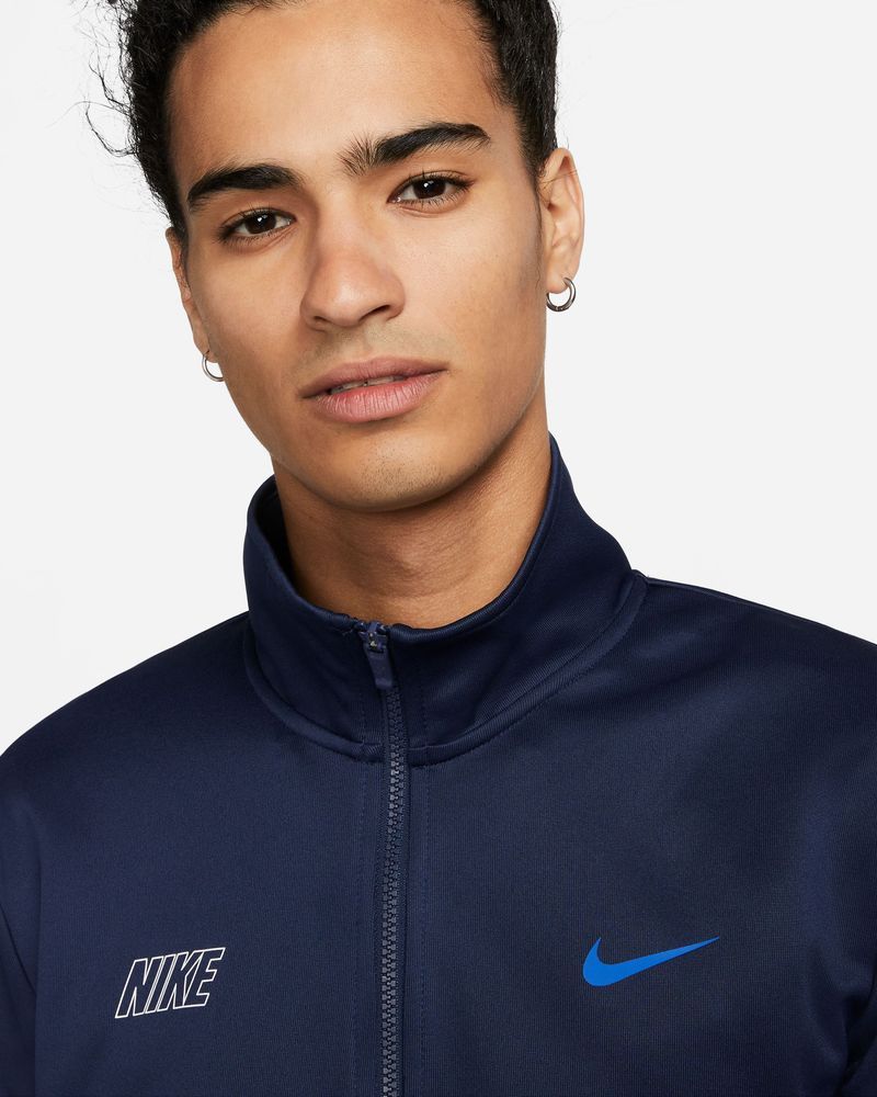 Veste De Survêtement Nike Sportswear Repeat Bleu Marine Pour Homme