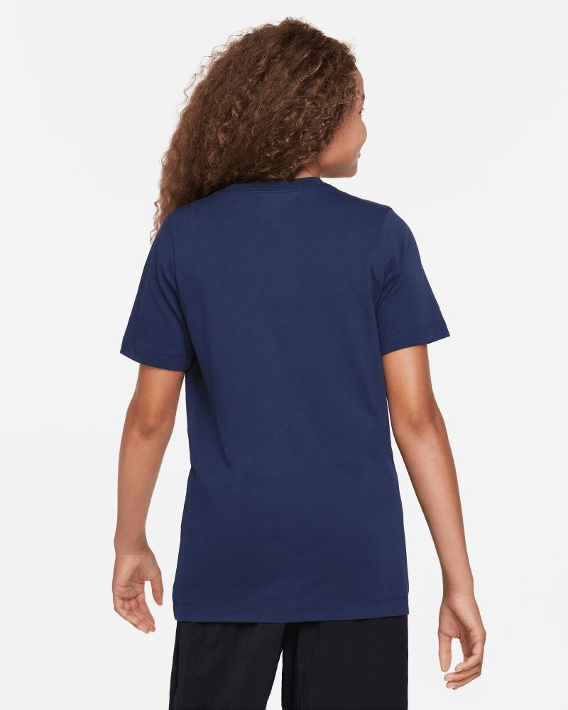 T-shirt Nike Sportswear Bleu Marine pour Enfant | EKINSPORT