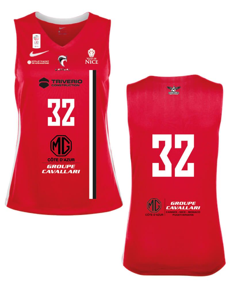 Maillot de match pour Homme - Cavigal Nice Basket | EKINSPORT