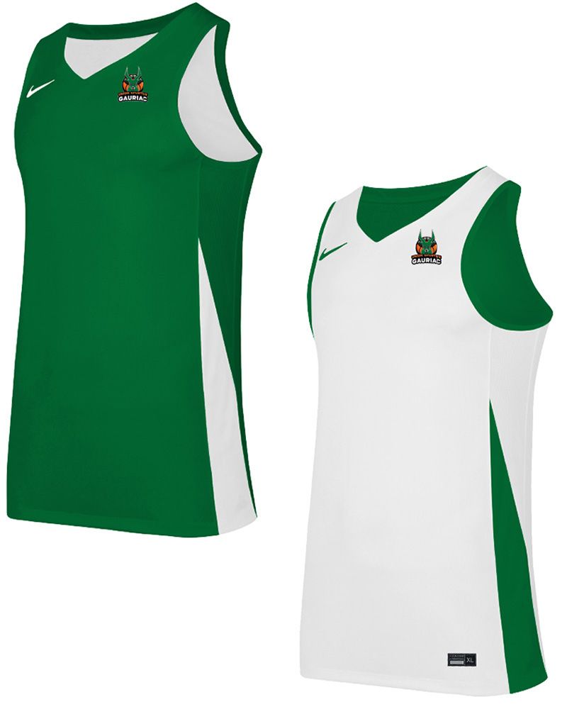 Maillot de basketball réversible Vert pour Homme - US Gauriac Basket ...