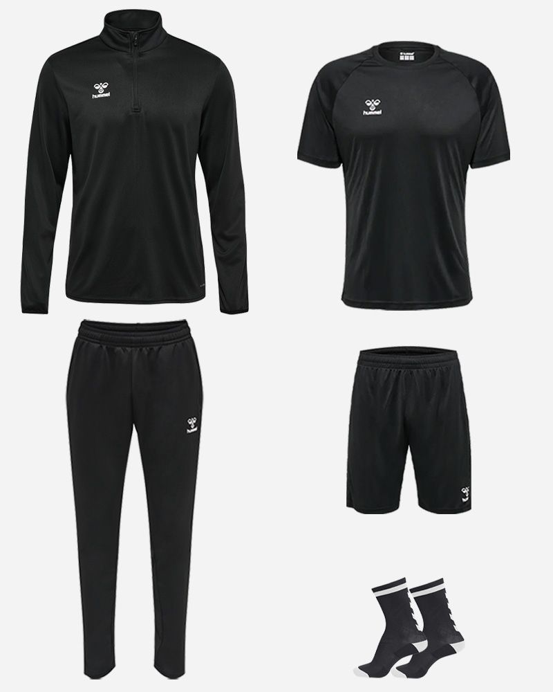 Hummel Essential pack (5 piezas) | Maillot + Pantalones cortos ...