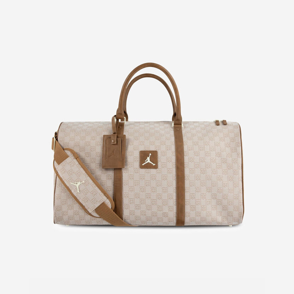 Sac de sport Jordan Monogram Duffle Beige (25L) | EKINSPORT