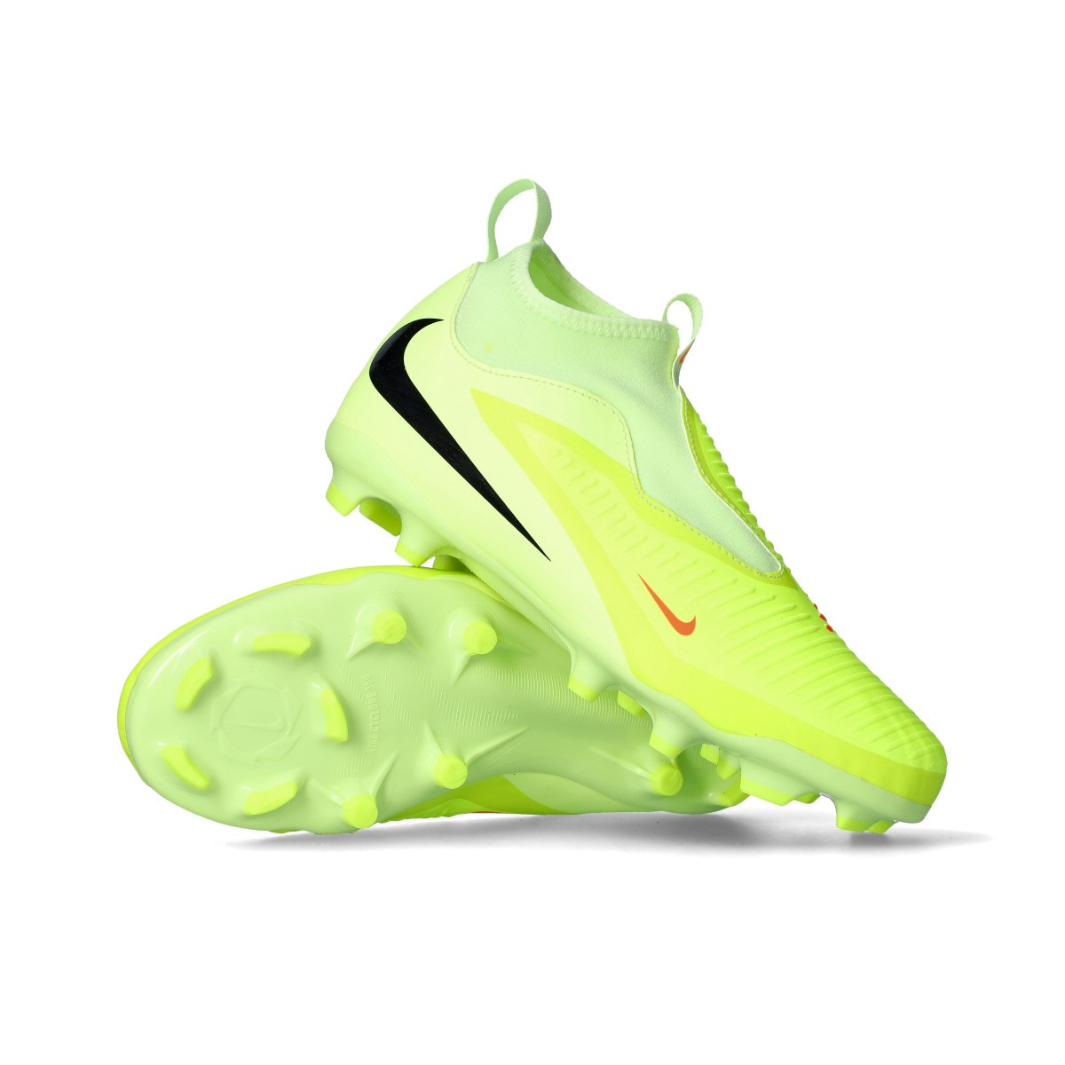 Chaussures de football Nike Phantom 6 Jaune Fluo pour Enfant Jaune ...