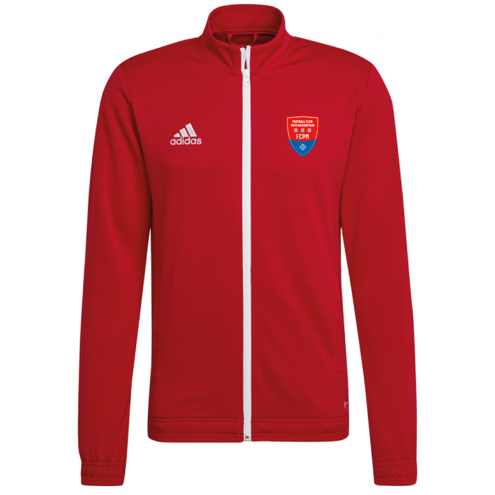 Veste de survêtement adidas Rouge pour homme - FC Pays Mazametain ...