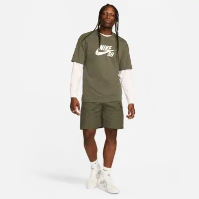 Men's Nike SB Logo Skate Green T-Shirt - CV7539-222 | EKINSPORT Men's Nike SB Logo Skate Green T-Shirt - CV7539-222 | EKINSPORT