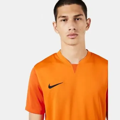 Nike Mens Polo Nike Uomo Arancione Maglia Nike Dri-Fit Trophy V Uomo ...